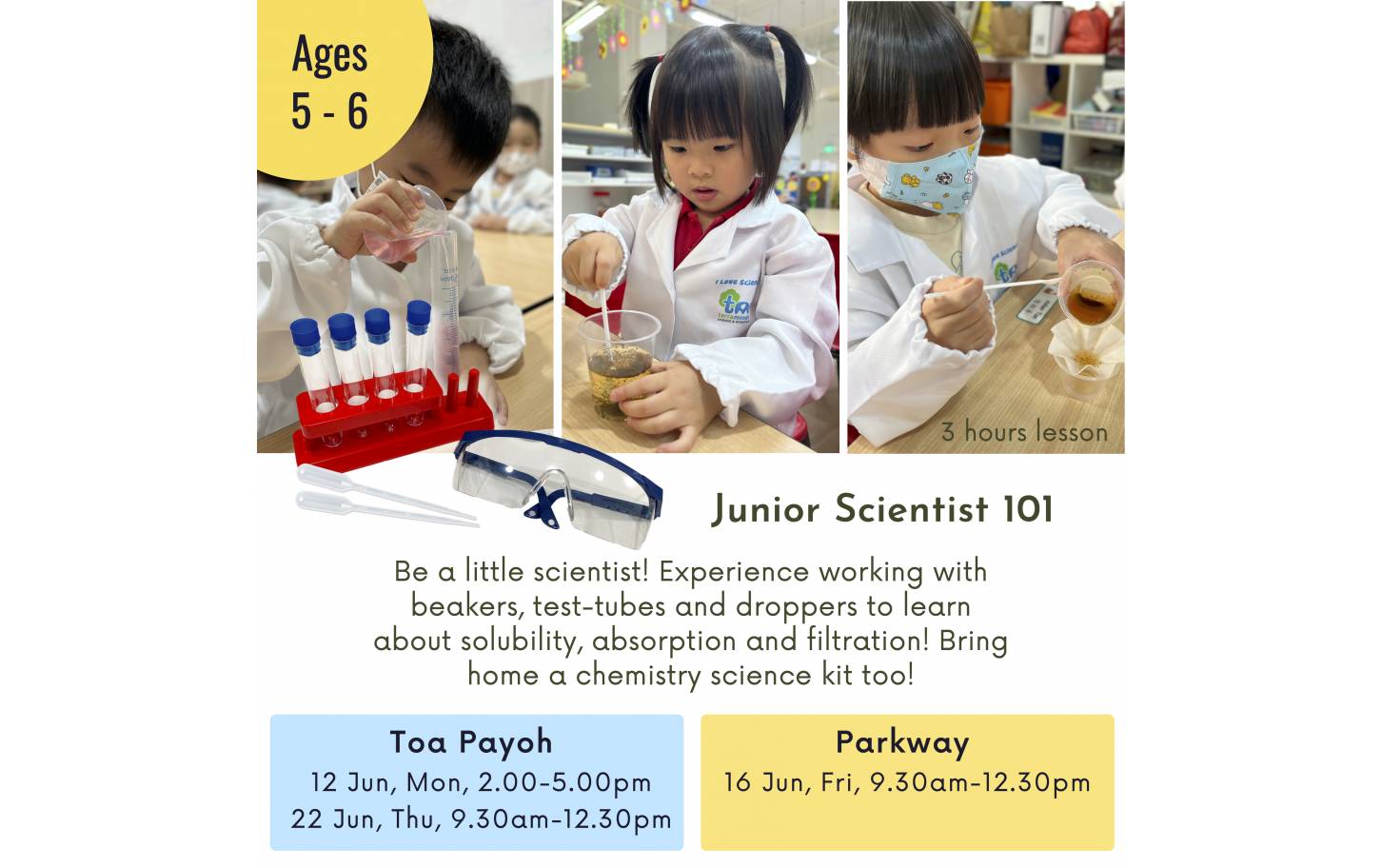 Terra Minds - Junior Scientist 101 (3 hours)