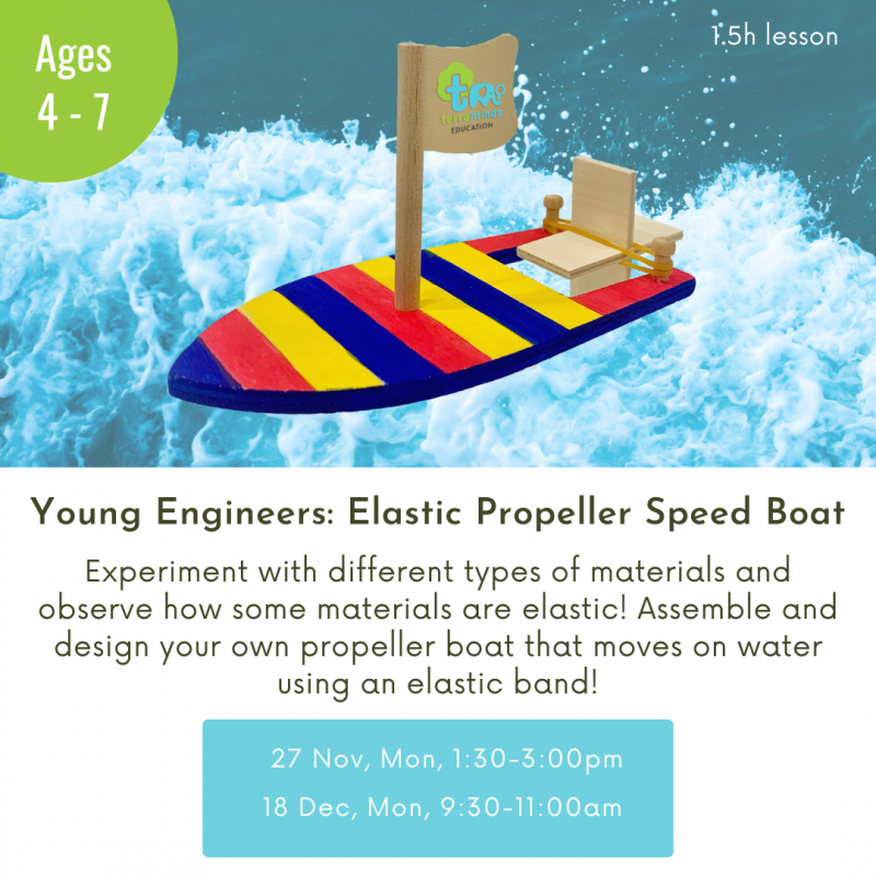 Terra Minds - Elastic Propeller Speed Boat (1.5h)